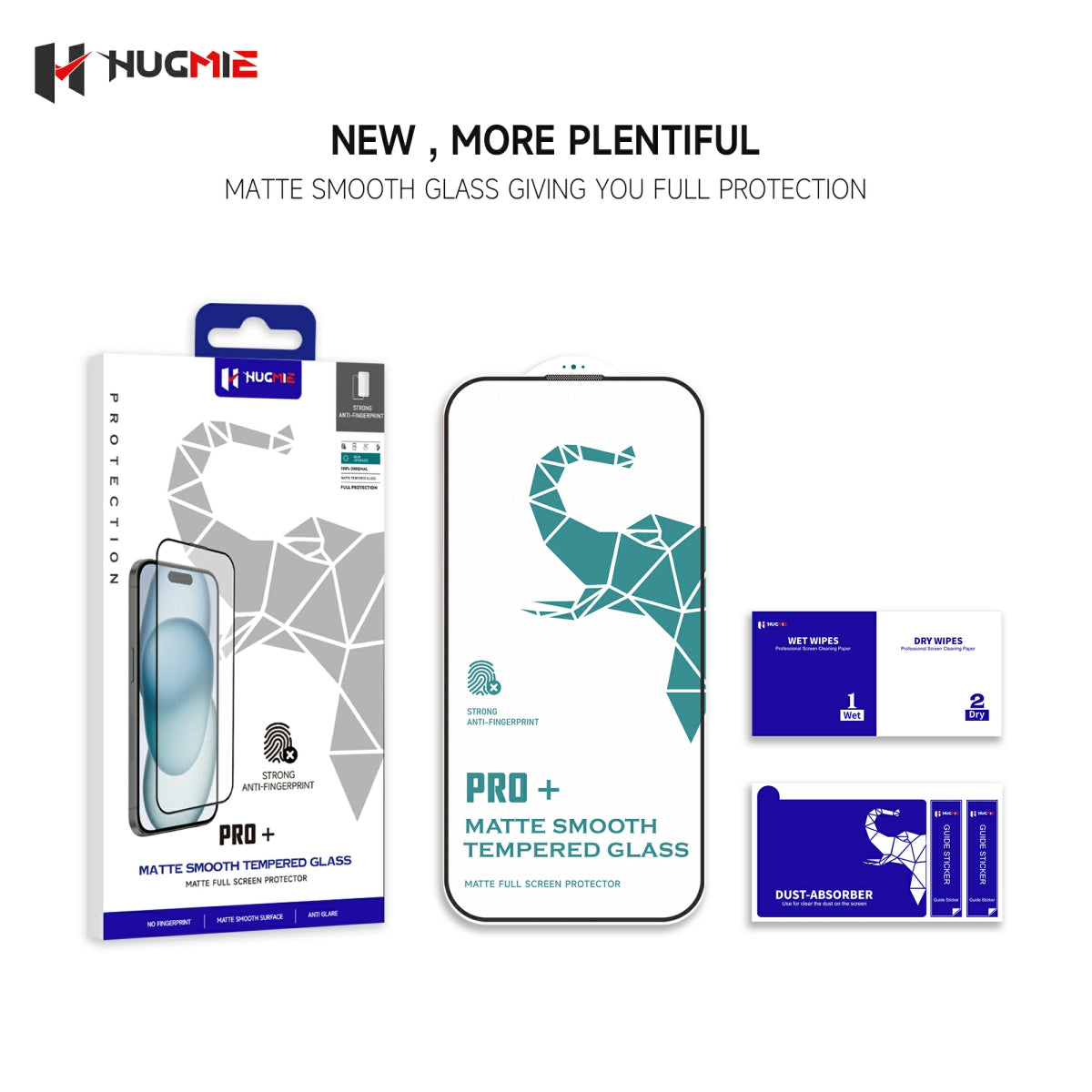 Hugmie® iPhone Matte Glass Screen Protector – Techcell
